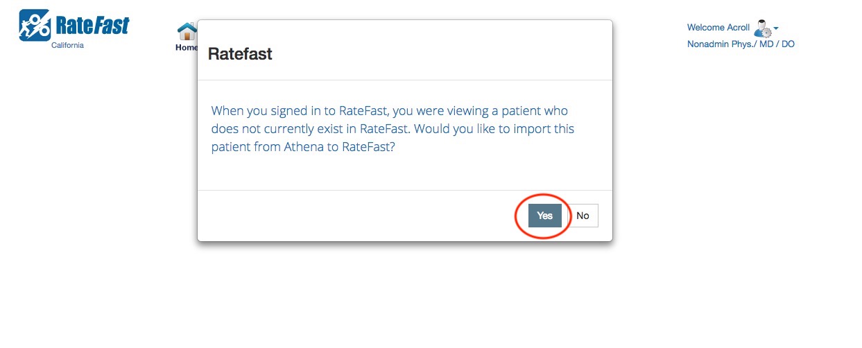Athenanet And Ratefast Logging In To Ratefast For The
